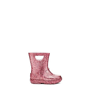 UGG Unisex-Child Drizlita Glitter Boot, Glitter Pink, 12 Toddler