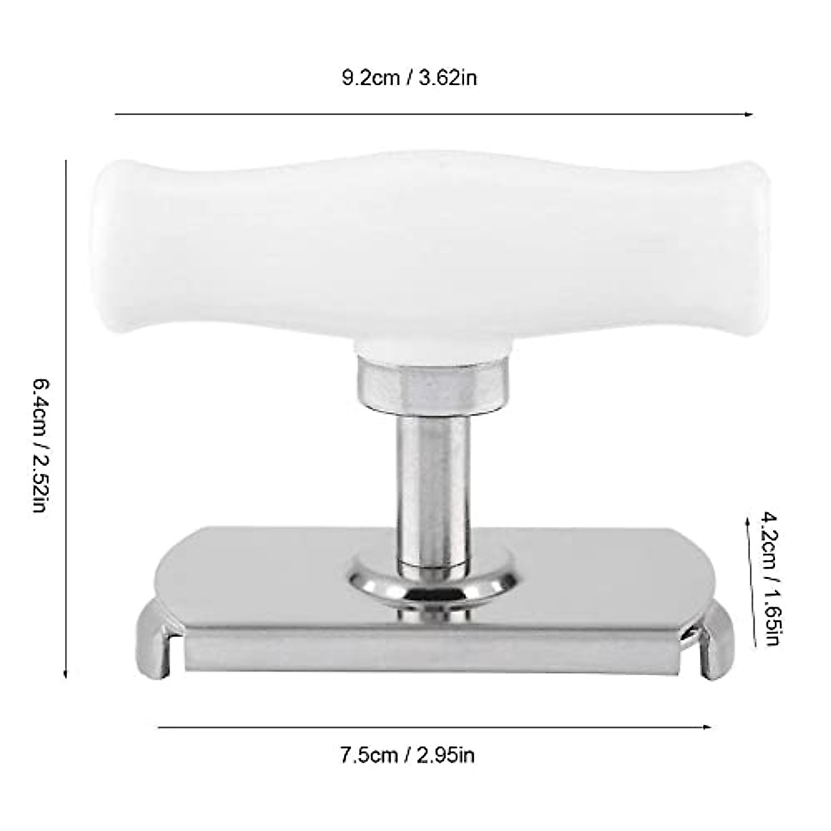 Jar Opener Adjustable Stainless Steel Can Openers Lid Remover Twist Off Screw Bottle Opener Kitchen Gadgets Energy-Saving for Arthritis Seniors Chilrens Women