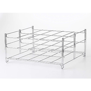 Nifty Solutions Insert with 3 Non-Stick, One Size, 3 Tier Baking Rack WITH Cookie Sheets
