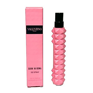 Valentino Donna Born In Roma Go Spray Mini Travel Size 10 ml / 0.33 Fl. Oz Eau De Parfum Women Perfume