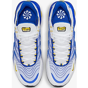 Nike mens Air Max TW Shoes, (Dq3984-100) White/Blue, 11