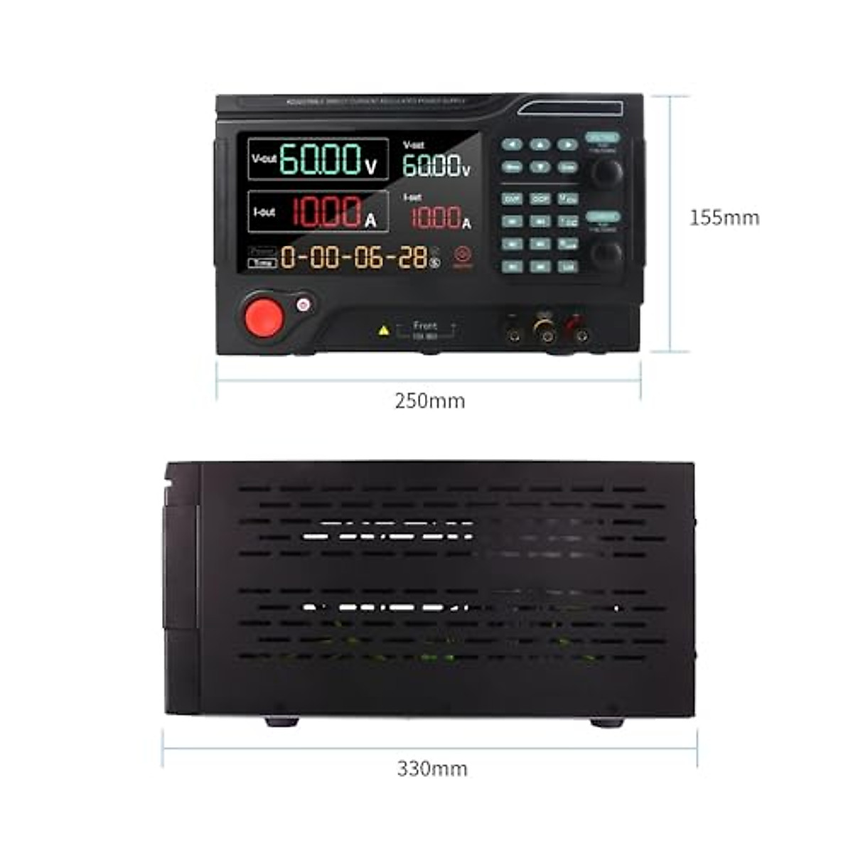 Arionyx Programmable DC Regulator Adjustable 300V 5A 1500W Converter Switching Laboratory DC Power Supply(220V,USB_300V 5A 100MV 10MA)