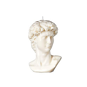 Large Bust David Statue Soy Wax Scented Candle Hand Poured Aroma Candle Home Candle