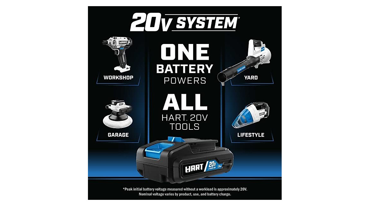 HART 20V Cordless Power Sprayer - Lightweight & Portable