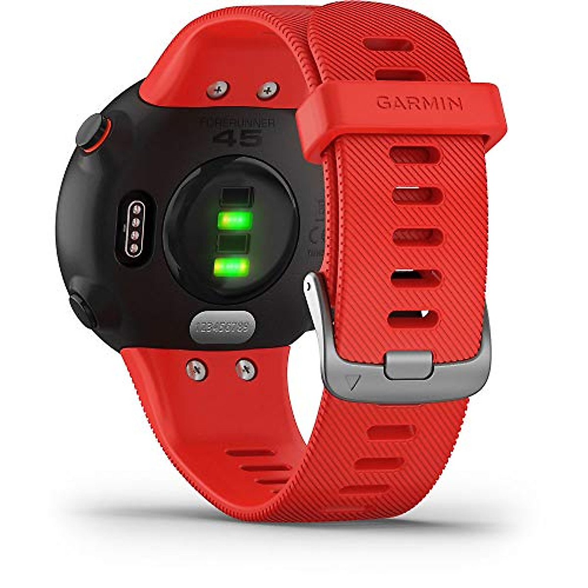 Garmin 010-N2156-06 Forerunner 45 GPS Heart Rate Monitor Running Smartwatch (Lava Red) - (Renewed)