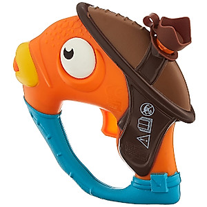 SUPERSOAKER Nerf Fortnite Fishstick Water Blaster - Fortnite Fishstick Character Design - Easy-to-Carry Micro Size - for Kids, Youth, Adults