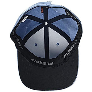 Quiksilver mens Sidestay Stretch Fit Hat, Navy Blazer Sidestay, Large-X-Large US