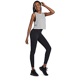 BALEAF Women's Tops Workout Tank Top Crop Tops Cropped Athletic Gym Muscle Shirts Yoga Trendy Heather Gray XL