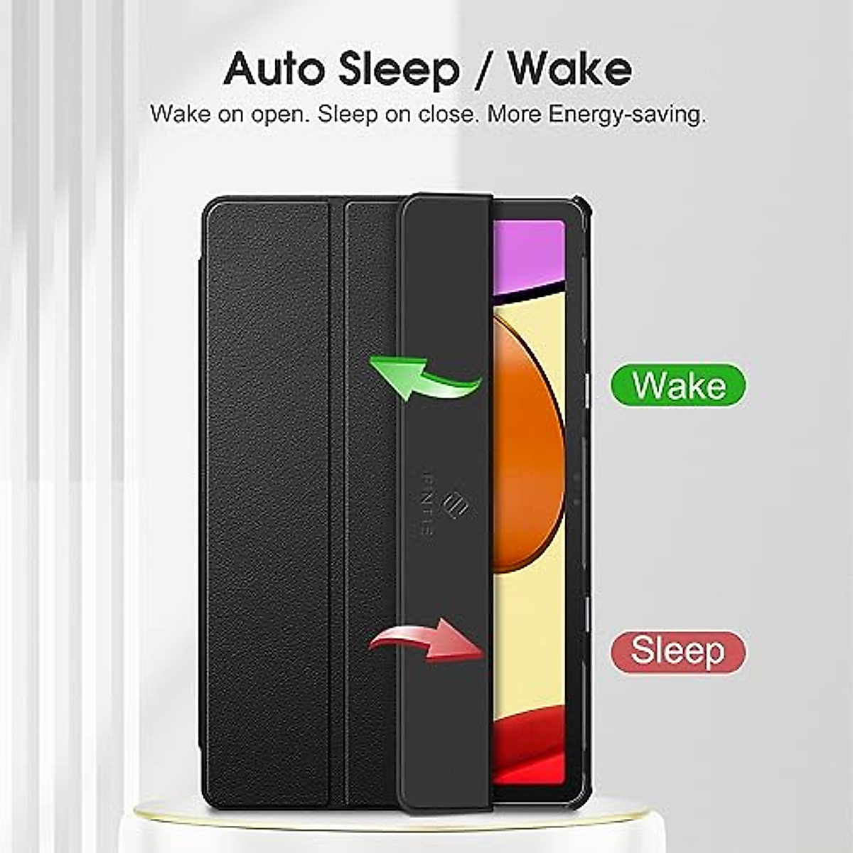 Fintie Slim Case for Amazon Fire Max 11 Tablet (13th Generation, 2023 Release) - Trifold Lightweight Hard Shell Stand Cover with Auto Wake/Sleep, Black