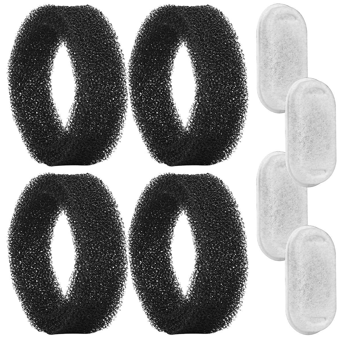 BENCMATE Cat Water Fountain Accessories - Filters 4 pcs