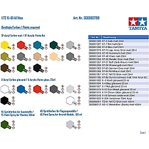 Tamiya 60789 1/72 Kawasaki KI-61-ID Hien Plastic Model Airplane Kit
