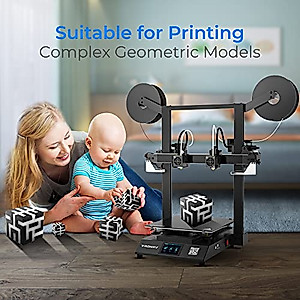 PVA Filament, Water Soluble Support 3D Printer Filament 1.75mm 0.5KG Spool for 3D Printers, Natural