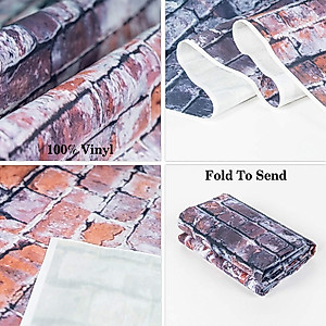 Dudaacvt 7x5ft Christmas Photography Backdrops Christmas Fireplace Decoration Background Family Party Birthday Baby Shower Decoration Photo Booth Props D469