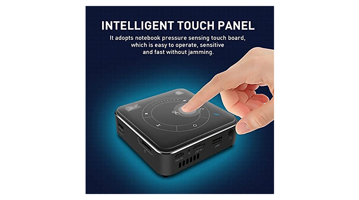 Feilx Mini Projector 2022 - Portable 4K HD Video Projector with WiFi ...