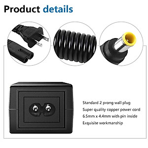 SHNITPWR 14V Power Cord for Samsung Monitor 14V 3A 2.5A 2.14A 1.78A 42W Power Supply AC DC Adapter for Samsung SyncMaster 15" 17" 18" 19" 20" 22" 23" 24" 27" Screen TFT LED LCD TV Monitor