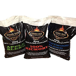 Lumber Jack 120 Pounds BBQ Smoker Pellets Variety Pack - Pick 6 x 20-Pound Bags