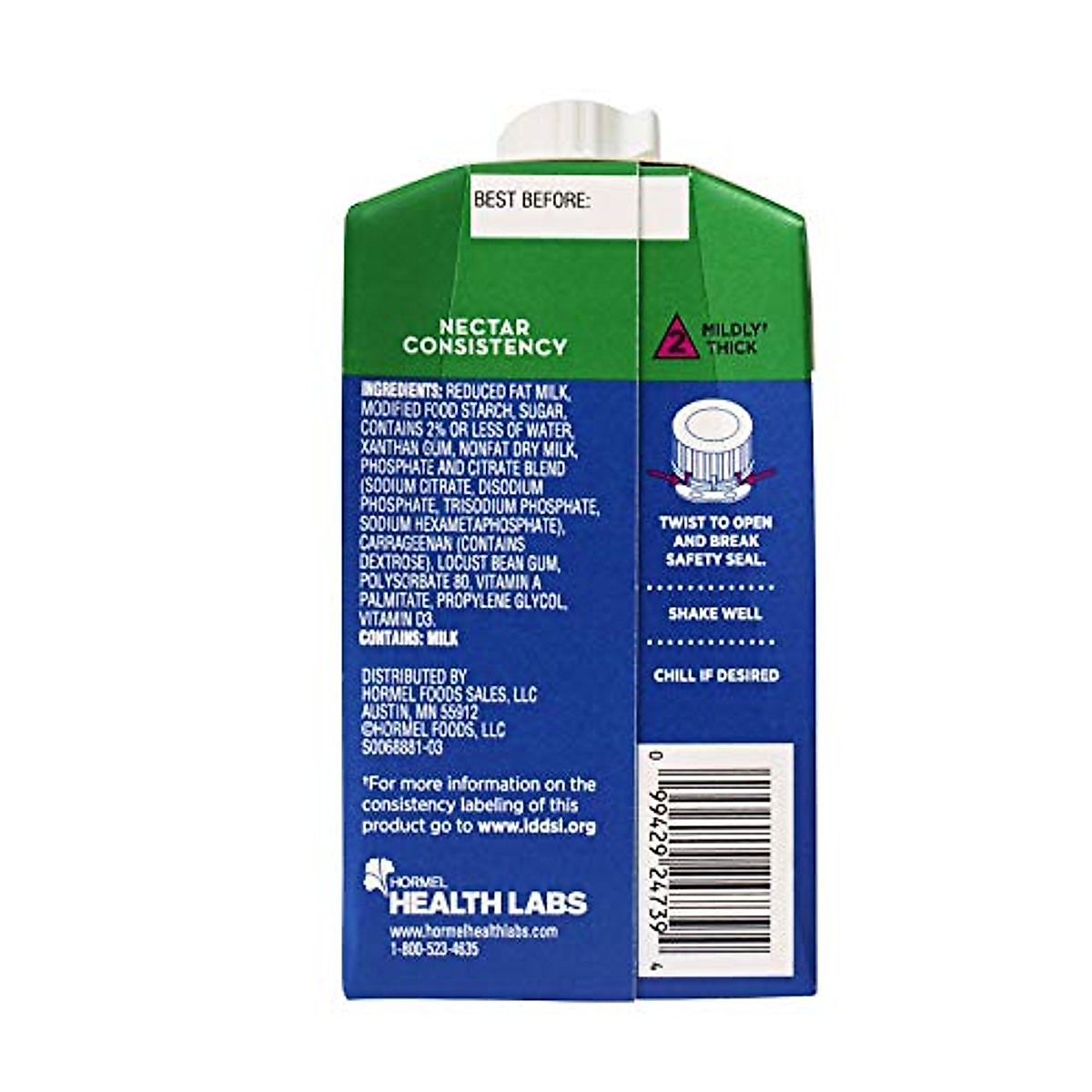Hormel Thick and Easy® Dairy Nectar Consistency 8 ounce (Pack of 27)