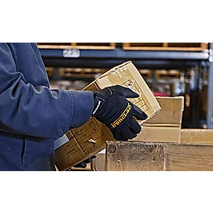 Ironclad Box Handler Work Gloves BHG, Extreme Grip, Performance Fit, Durable, Machine Washable, (1 Pair), Large - BHG-04-L, Black