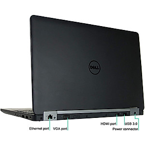 Dell Latitude E5570 Business Laptop i5-6300U 8GB DDR4 500GB Windows 10 Pro (Renewed)