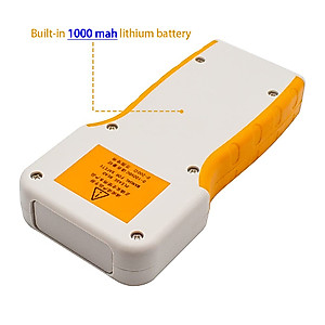 LeTkingok RC3563 Battery Tester, High Precision Handheld Battery Internal Resistance Tester Lead Lithium Nickel Chromium Battery Tester (Standard Probe)