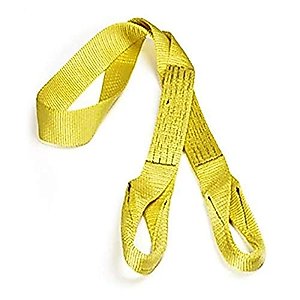 PROGRIP 220400 Heavy Duty Tow and Vehicle Recovery Tree Saver Winch Strap with Loop Ends, 6' x 2"