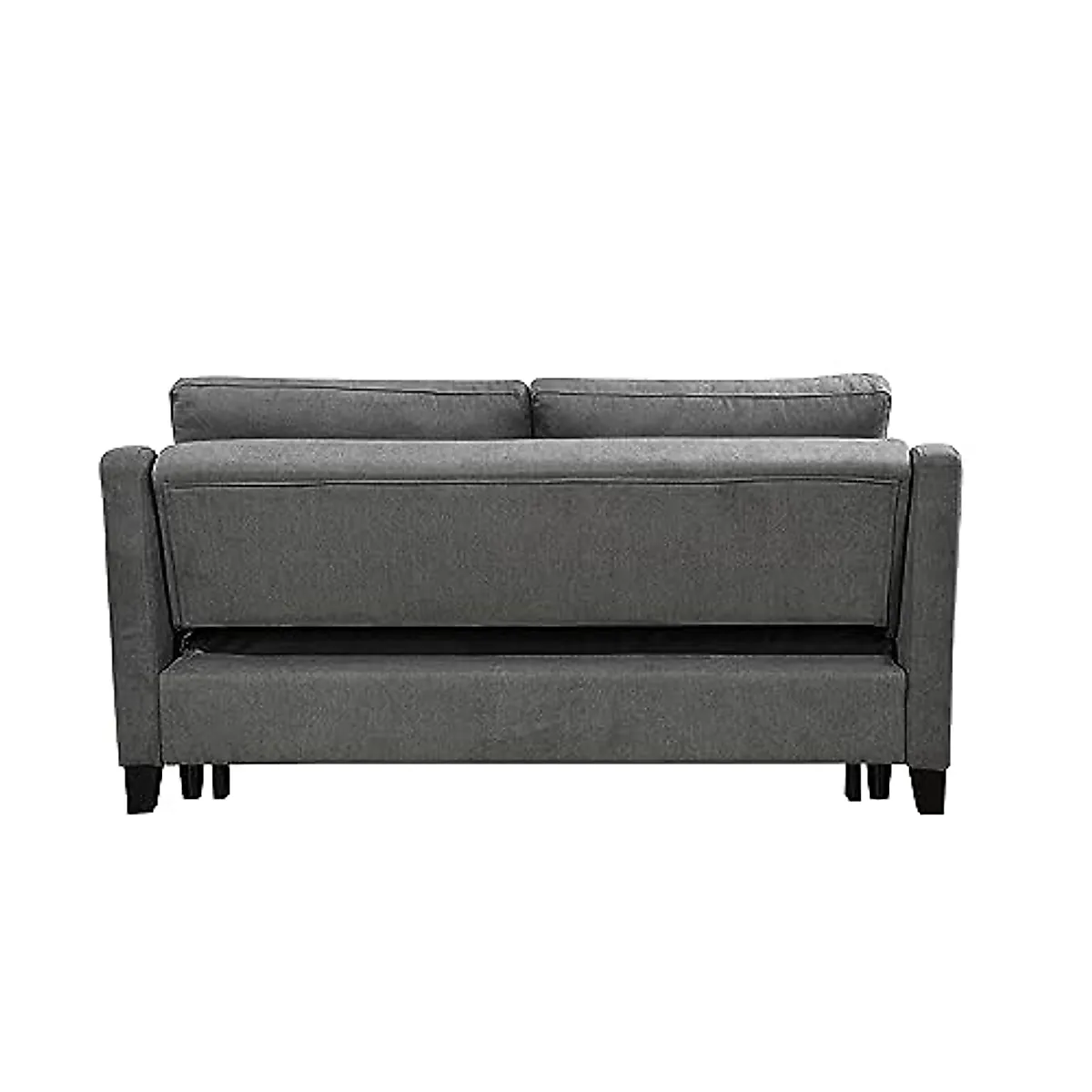 FANYE Dark Gray Queen Size with 2 Pillows, 68.5"