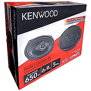 Kenwood KFC-6996PS 6" x 9" 5-Way Speakers