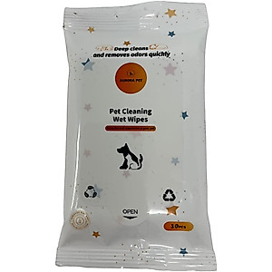 Tidy Cats Breeze Pads Refill Pack (2) 10 Count Pouches with Aurora Pet Wet Wipes