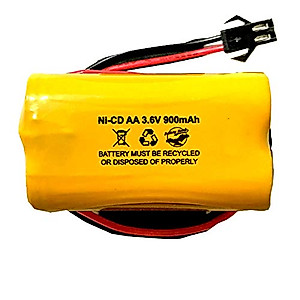 Battery Hawk ELB-B001 3.6v 900mAh AA900MAH 0253799 Unitech Ni-CD Exit Sign Emergency Light Solar AA700MAH