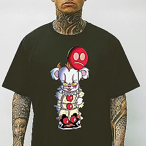 Halloween Iron On Transfers Patches Scary Cartoon Animals Iron on Patches for Clothing Bear Designs Iron On Stickers Appliques Washable Iron Heat Vinyl Transfer for T-Shirts Clothing Hat Bags 4 Pcs