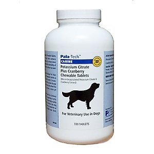 Potassium Citrate Plus Cranberry, 100 Chewable Tablets