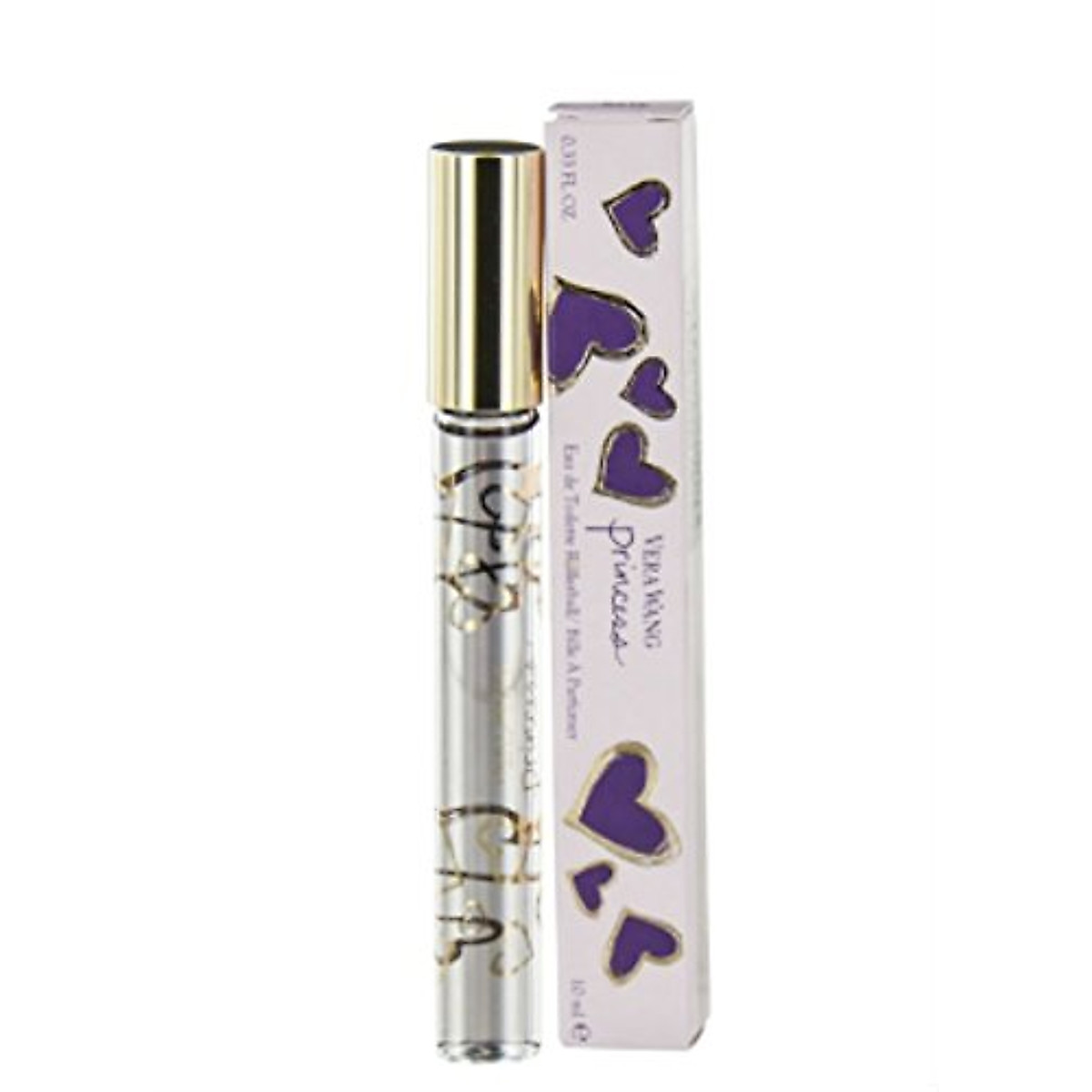 Coty Vera Wang Princess EDT Rollerball Purse Pen, 0.33 Ounce