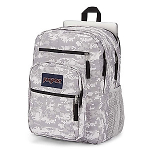 Big Student, Large Backpack, 34 L, 43 x 33 x 25 cm, 15in laptop compartment, 8 Bit Camo, One Size, Big Student