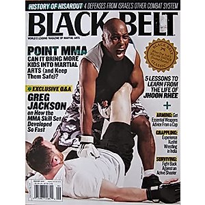 August/September 2018 Black Belt Magazine Greg Jackson Jhoon Rhee