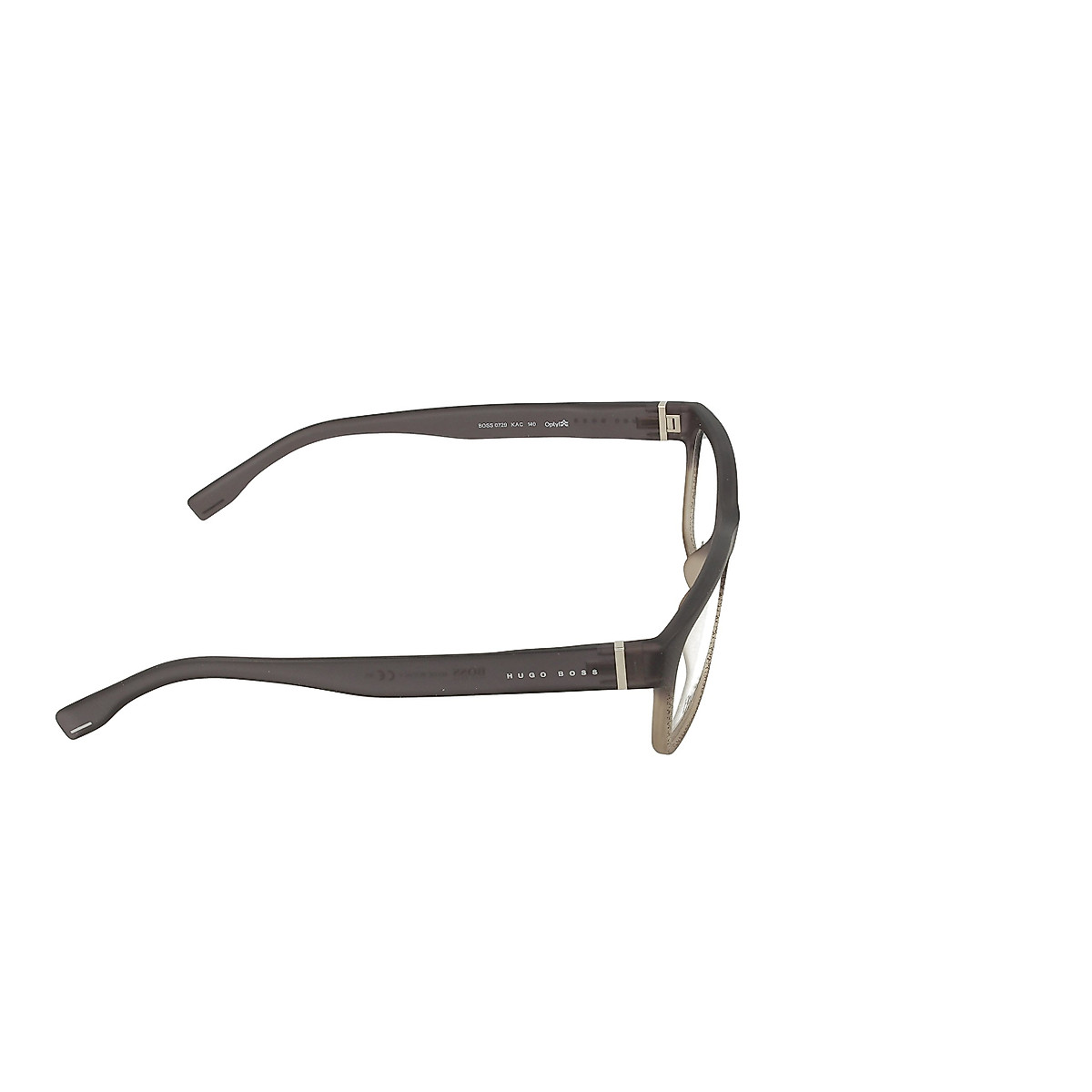 Eyeglasses Boss Black 729 0KAC Shiny Gray Tex