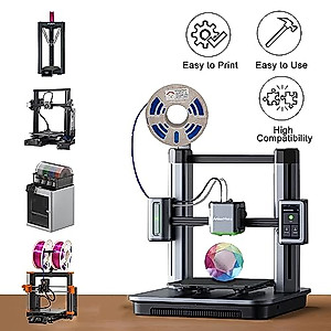 Reprapper 4X 250g Color Pack, Triple Color Filament Coextrusion PLA Filament 1.75mm for 3D Printer & 3D Pen, 4 Spools Silk Rose/Blue/Green, Red/Blue/Gold, Green/Blue/Yellow, Gold/Copper/Black