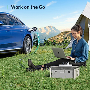 EVJUICION V2L Vehicle to Load Adapter Compatible with Hyundai Ioniq 5 Ioniq 6 Kia EV6 EV9 NIRO EV 15 Amp V2L Adapter for J1772 Electric Cars Discharger Socket with 120V US Socket