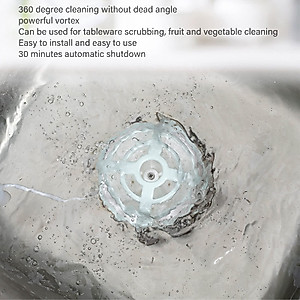 Mini Dishwasher, Portable USB Powered Fruit Dishwasher, 360 Dregee Cleaning Dishwasher for Sink, 5V 2A Kitchen Dishwasher, 30 Minutes Automatic Shutdown Electric Dishwasher for Home, RV, Apartment