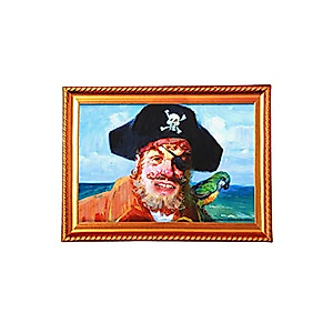 Hot Topic Spongebob Squarepants Captain Canvas Wall Art Multi One Size