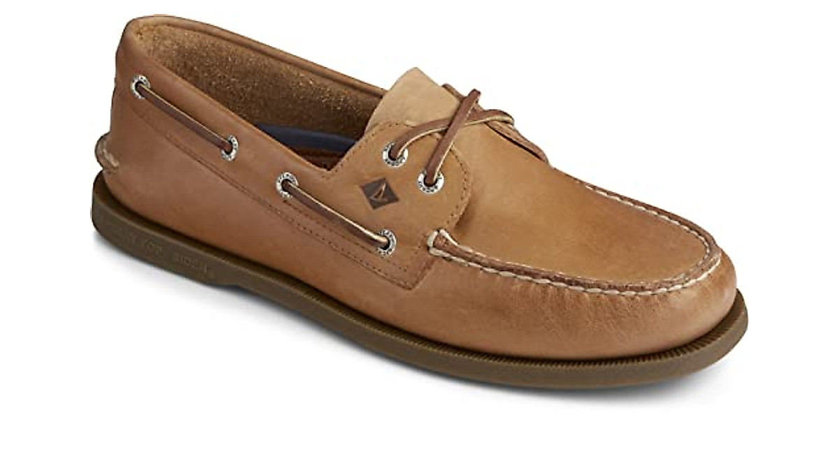 Shop Sperry Men's Authentic Original Boat Shoe - Sahara Color