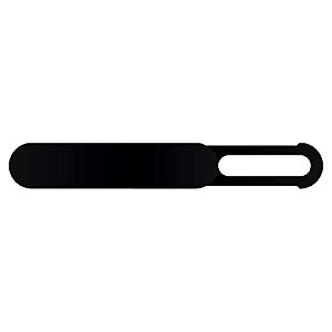 C-SLIDE Razor Webcam Cover | Ultra-Thin Sliding Camera Blocker | 2.38” x 0.48” by 0.8mm Thin | Camera Blocker for Computers, Tablets, Echos, Chromebook & More | Make Security a Priority | Black