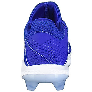 adidas Women's Icon V Bounce TPU Baseball Shoe, Collegiate Royal/Collegiate Royal/Glow Blue, 12.5 M US