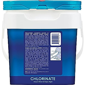 CLOROX Pool&Spa XtraBlue 3” Chlorinating Tablets, Kills Bacteria & Stops Algae, 25 LB