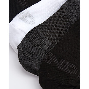 AND1 Men's Socks - Athletic Cushion Crew Socks (24 Pack), Size 6-12.5, Assorted