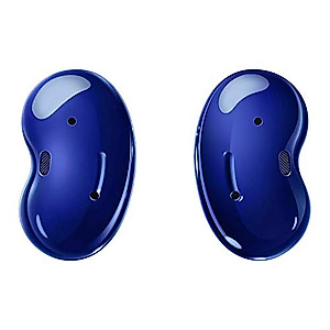 Samsung Galaxy Buds Live (ANC) Active Noise Cancelling TWS Open Type Wireless Bluetooth 5.0 Earbuds for iOS & Android, International Model - SM-R180 (Mystic Blue - Limited Edition) (Renewed)