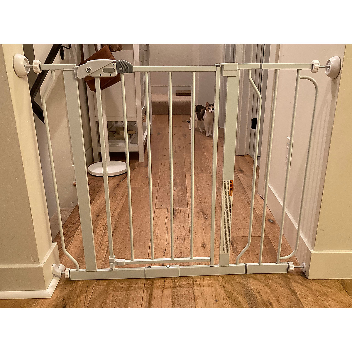 Baby Gate Guru M8 (8mm) Quarter Round Spindle Rod Adapter 2 Pack for Pressure Mounted Baby and Pet Safety Gates (8mm, White)