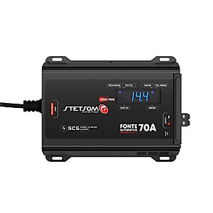 Stetsom Infinite Black 70A High Voltage Power Battery Supply Charger