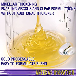 COCAMIDOPROPYL Betaine & DISODIUM 2-SULFOLAURATE - Ultra-mild, Cold Processable & Easy-to-Handle Surfactant Blend for Shampoo & Body Wash Formulations - Liquid - 250 g | 8.82 oz