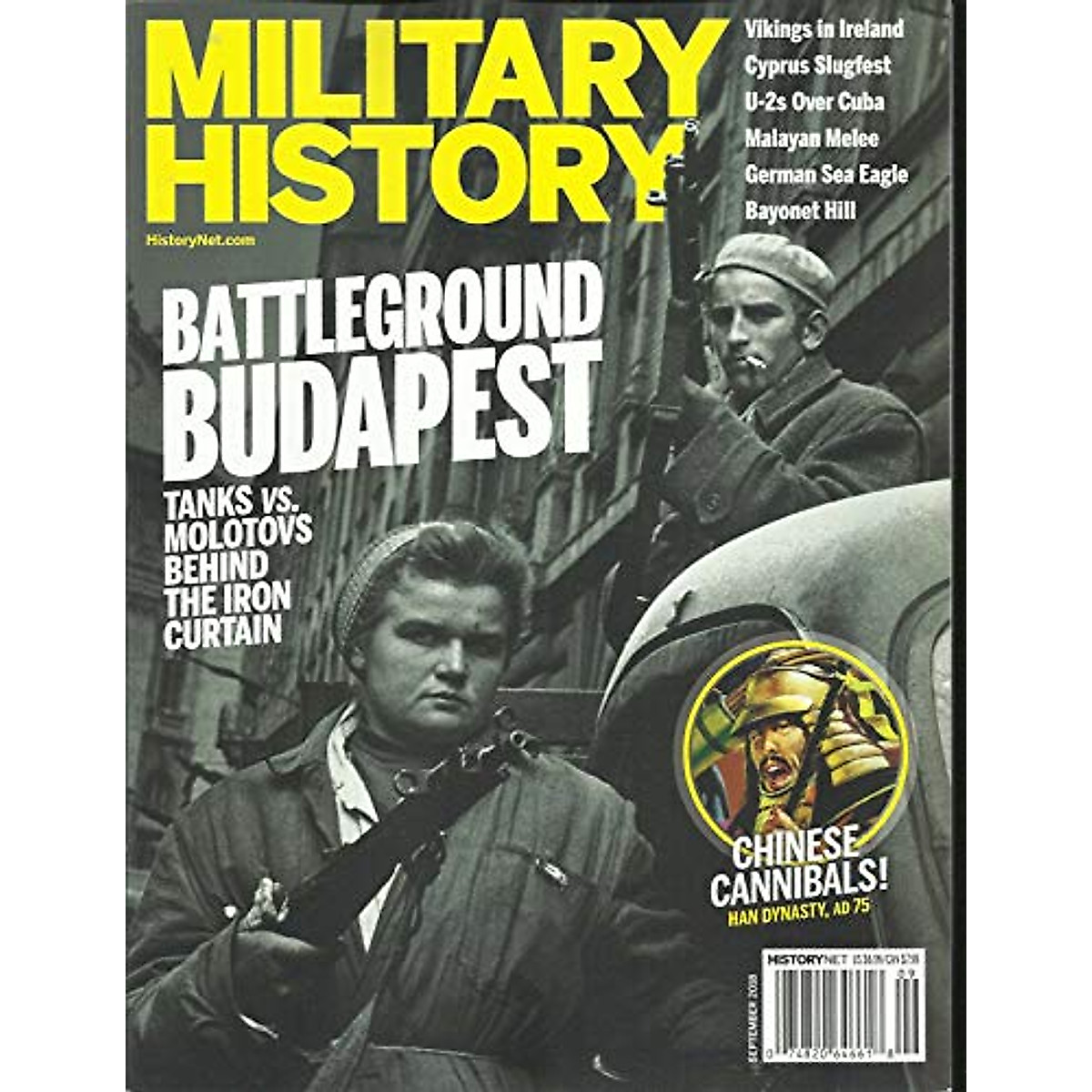 MILITARY HISTORY, BATTLEGROUND BUDAPEST SEPTEMBER, 2018 VOL, 35 NO.3