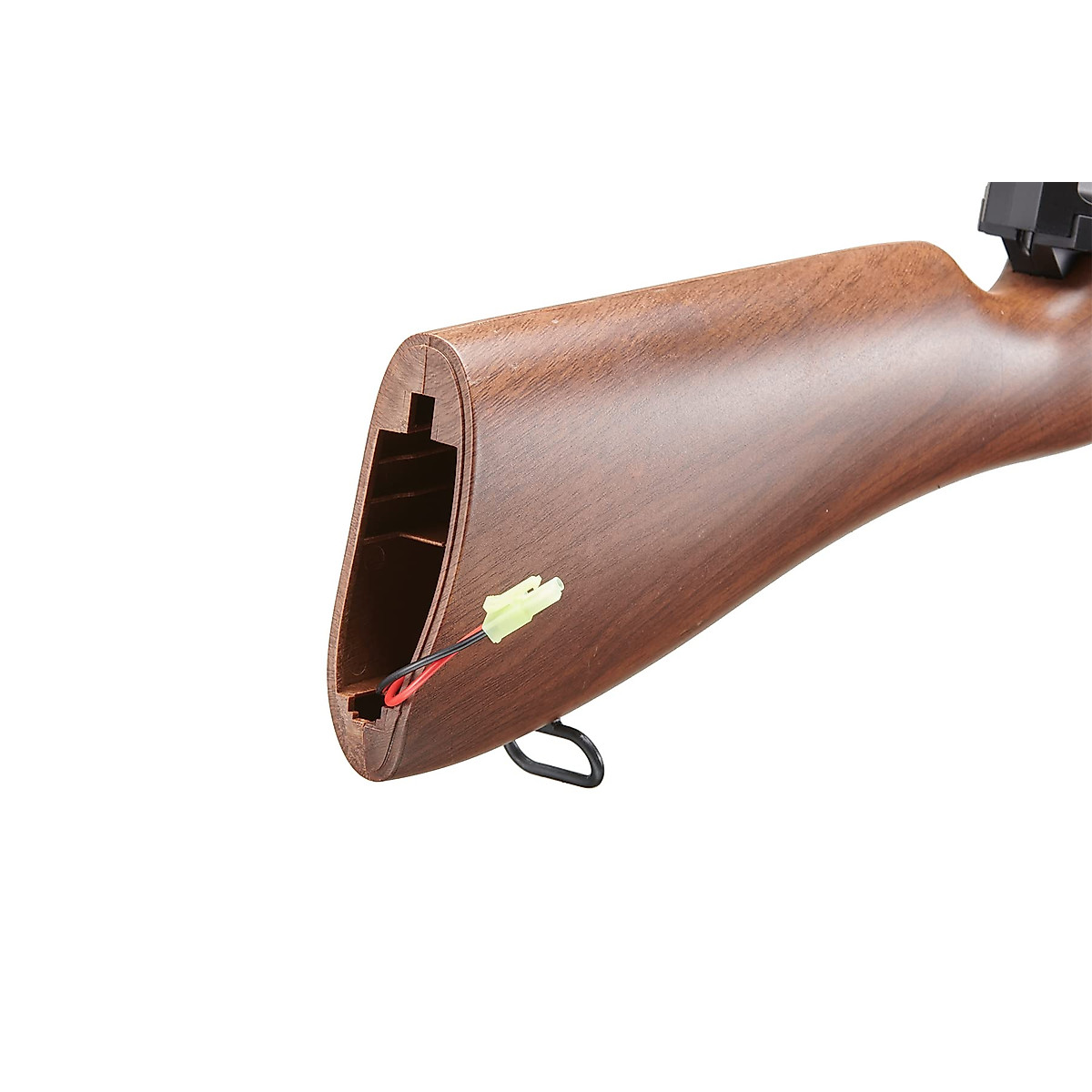 Airsoft Tommy Thompson Durable Submachine Gun WW2 Chicago Typewriter Full Auto SMG AEG with Extra Stick Magazines, Battery and Charger